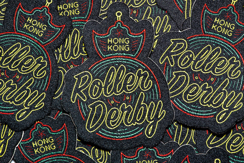 Hong Kong Roller Derby - Patch – Madame Quad