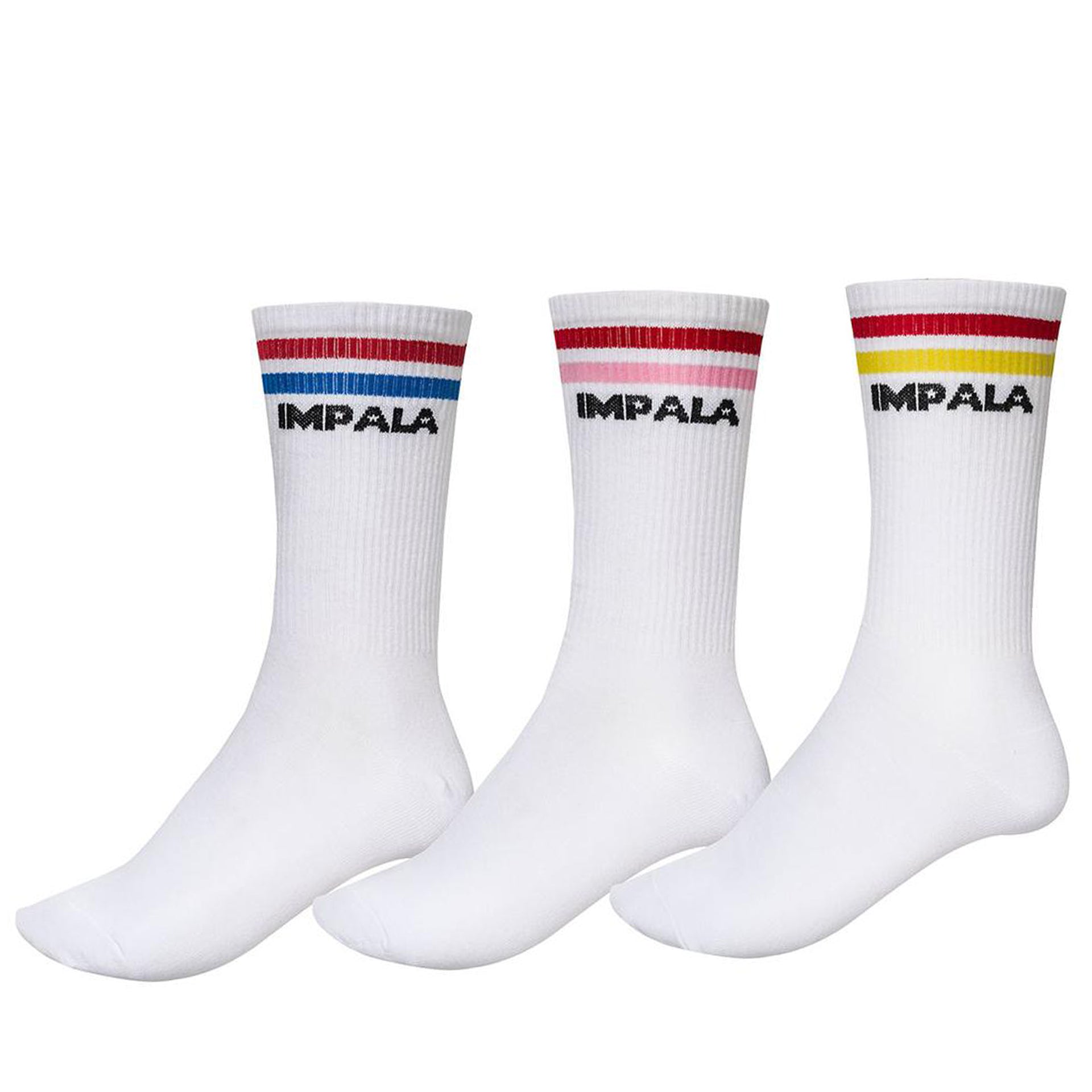Impala - Striped Sock 3PK (OLD PRODUCT) – Madame Quad